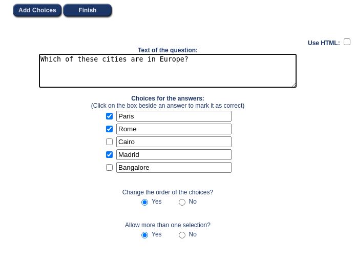 EDU Question Types